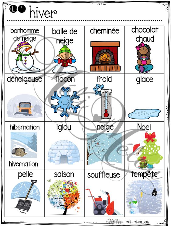 Lexique – Méli-Mélou