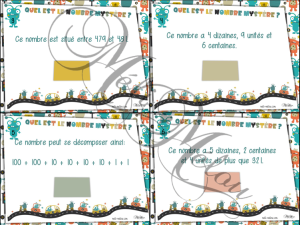Cartes à tâches – Le nombre mystère – Méli-Mélou