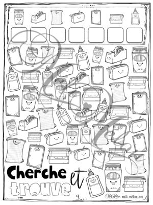 Cahier de la rentrée – Première année – Méli-Mélou