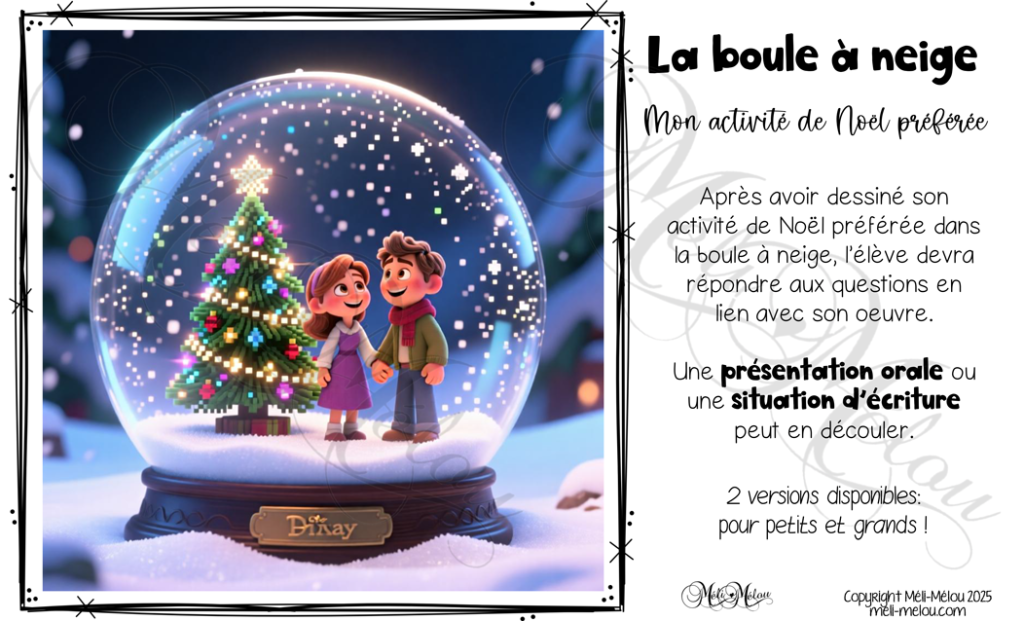 La boule à neige – Méli-Mélou